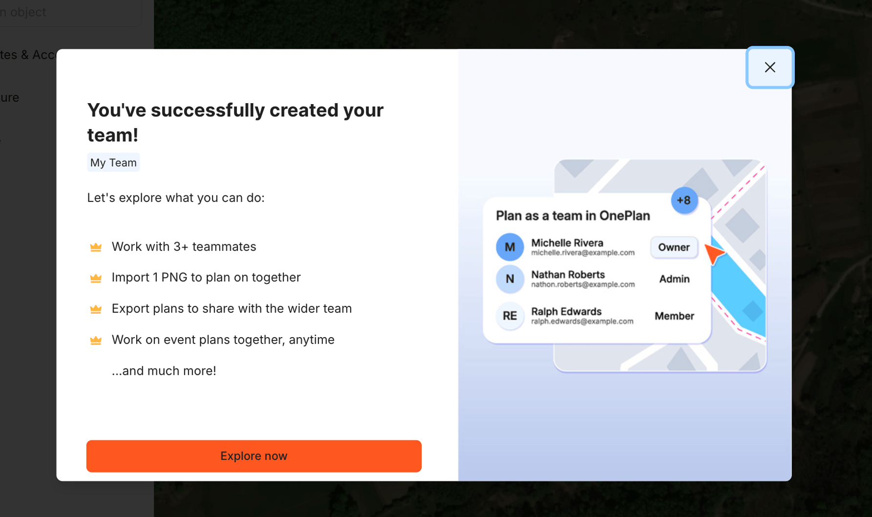 How to use the Teams feature in OnePlan